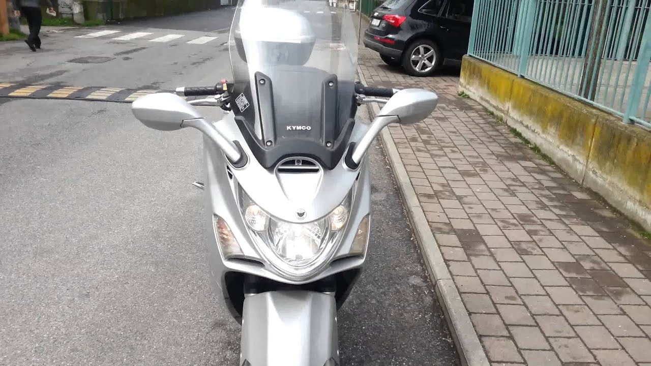 kymco xciting 500 daniele - YouTube