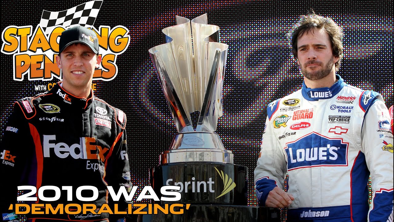 Denny Hamlin: 2010 title fight with Jimmie Johnson was 'demoralizing ...