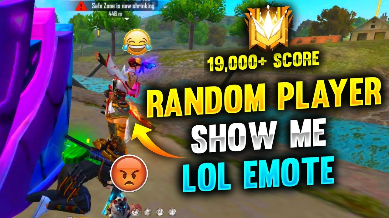 RANDOM PLAYER SHOWS LOL EMOTE IN RANKED MATCHE || GRAND MASTER RANK ...