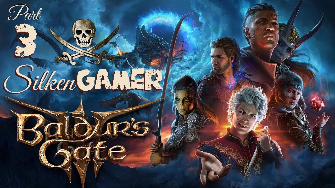 BG3 part 3 ~ Making Friends, Full Party // Baldur's Gate 3 play through ...