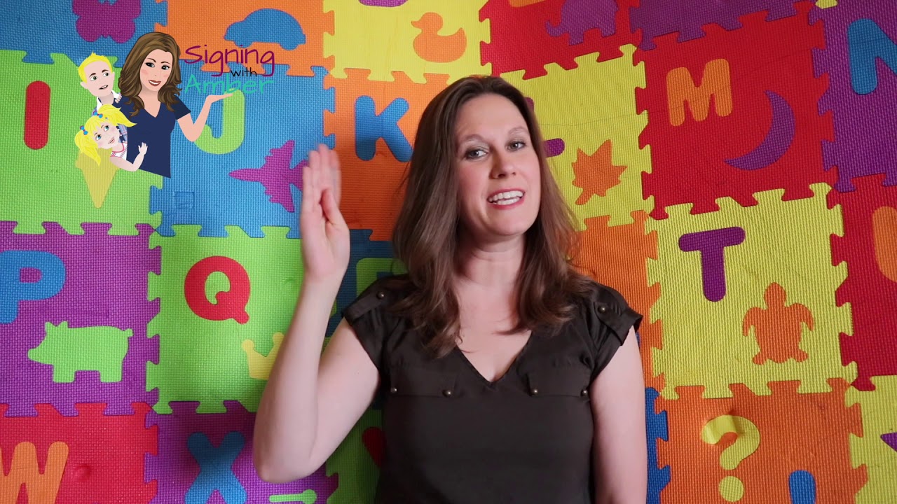 ASL sign for Blue - YouTube