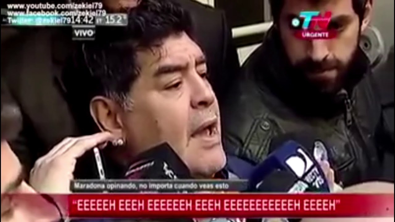 Maradona - eeee eeehh (Video Original) - YouTube