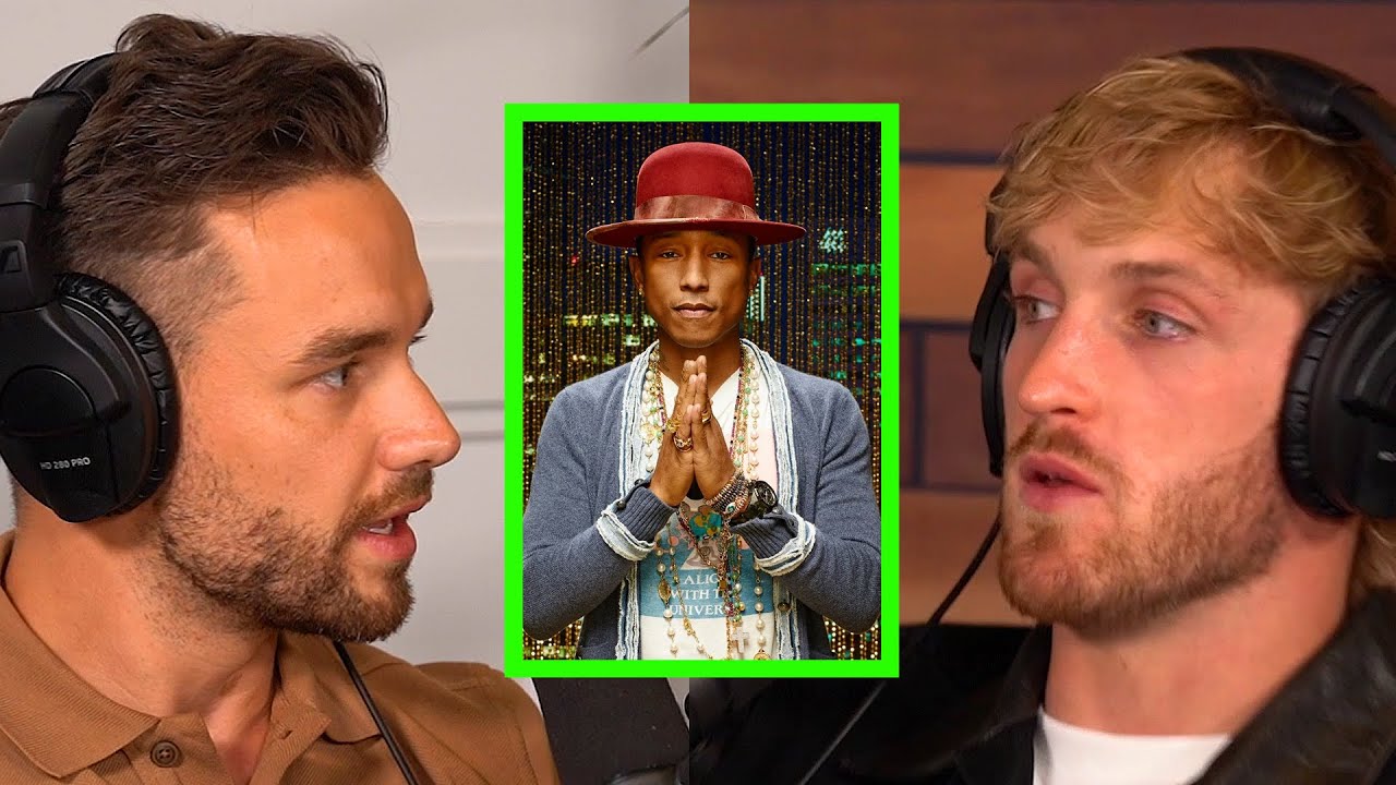 LIAM PAYNE'S STAR-STRUCK MOMENT WITH PHARRELL WILLIAMS - YouTube