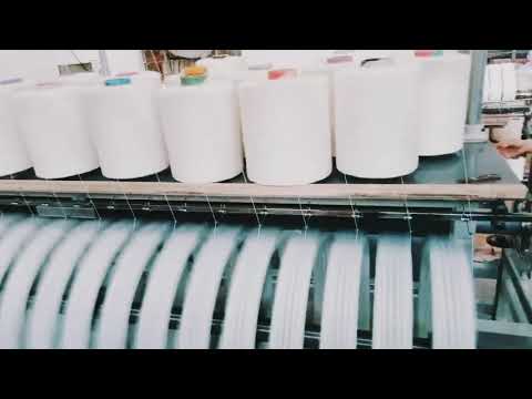 HANK REELING MACHINE YARN REELER SKEIN REELING MACHINERY - YouTube
