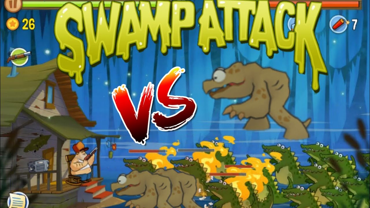 Weird Turtles in The SWAMP!? | Swamp Attack | Commented Gameplay - YouTube