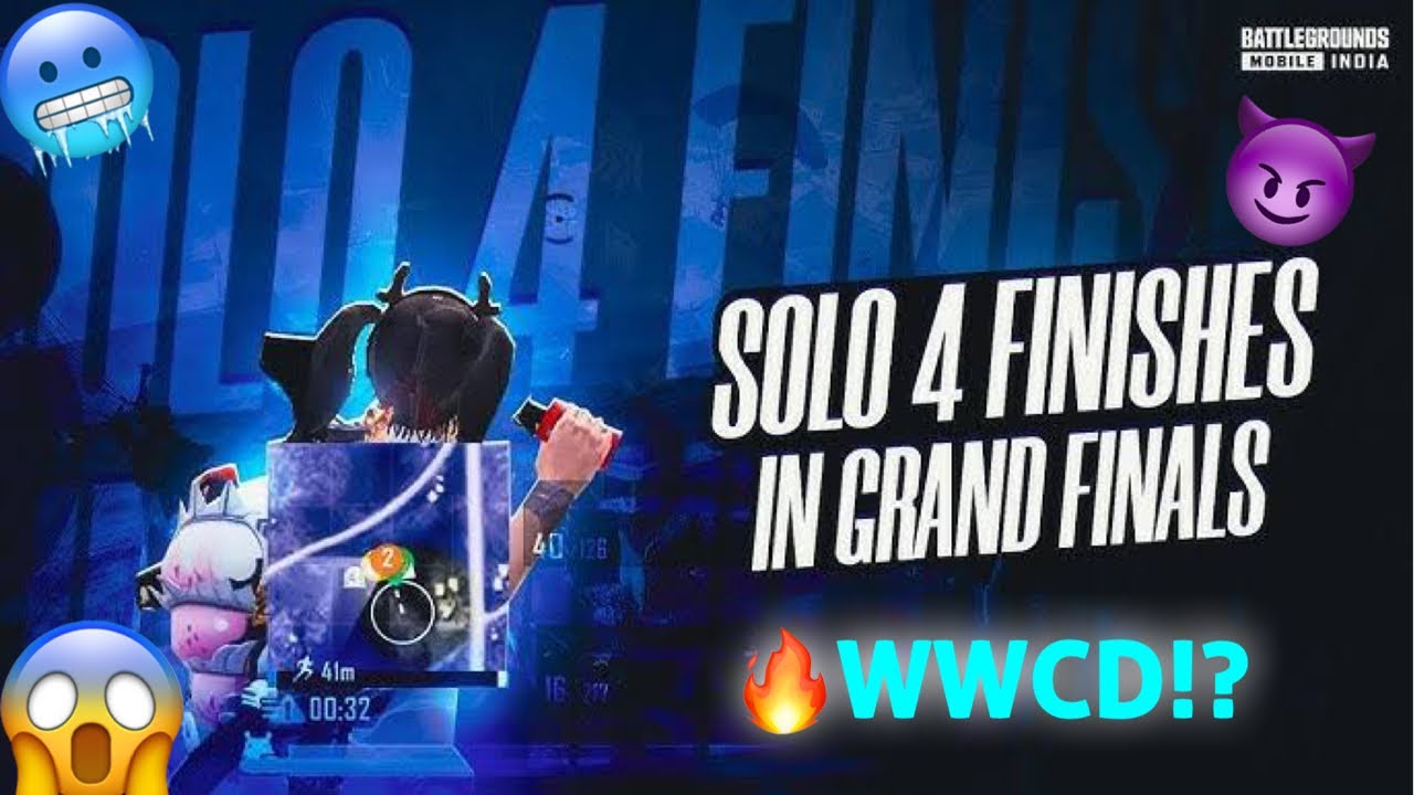 😱Solo 4 kills in GRAND FINAL🔥 | 🚀TOURNEY FRAGS😈 | ft. FLINIX ...