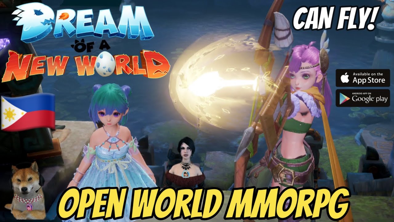 Dream of a New World SEA - Open World, Can fly (MMORPG) Gameplay Review ...
