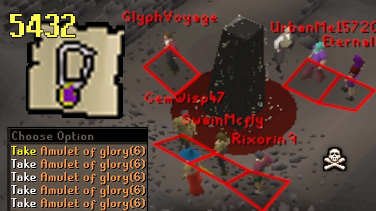 PKing a Hidden Glory Bot Farm for Massive Loot - YouTube