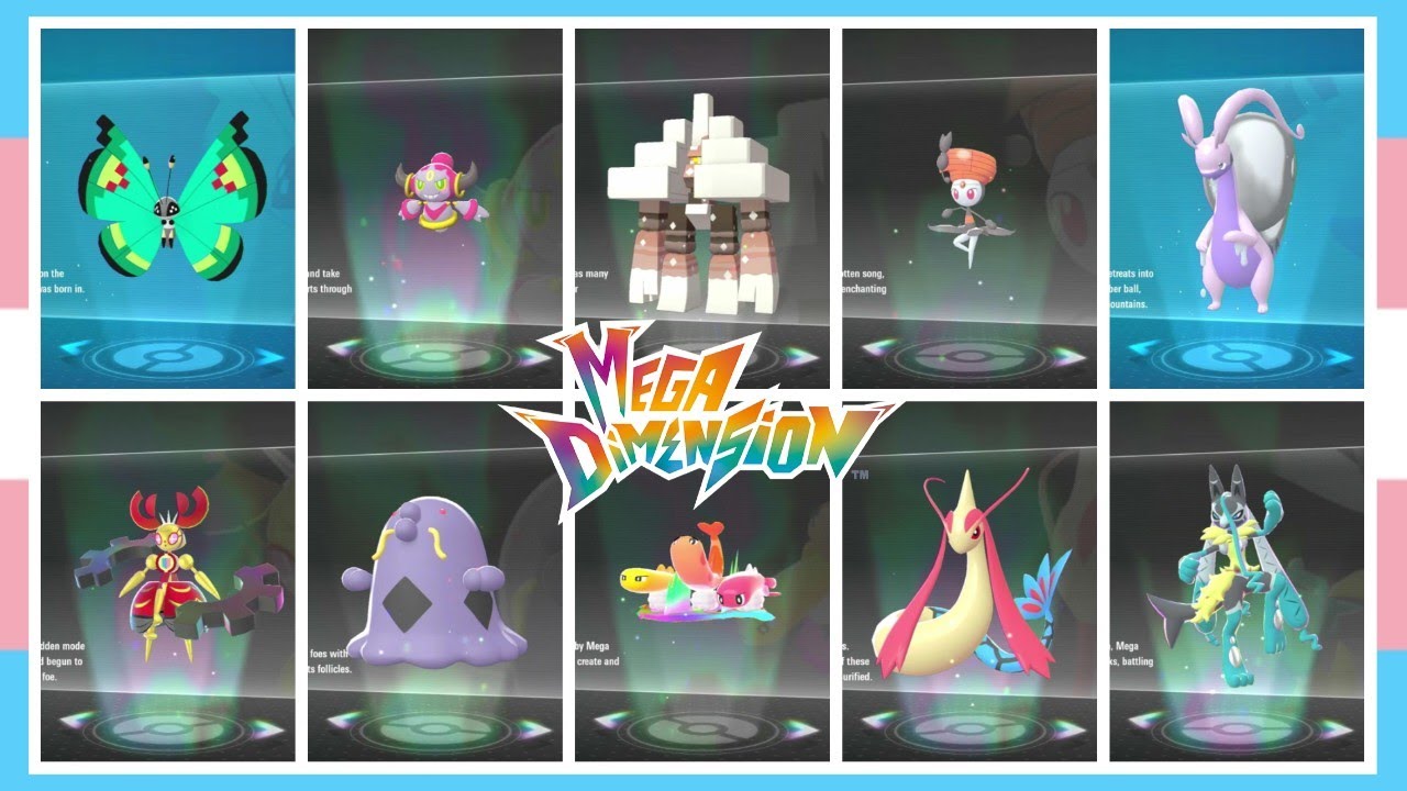 All 190+ Pokedex Entries & Cries Including All Forms & Mega Evolutions ...