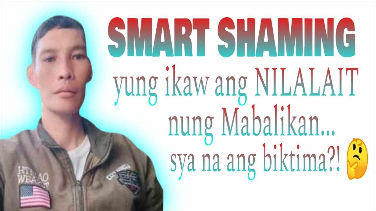 WHAT IS SMART SHAMING? #pbbm #flmcomeback #dds - YouTube