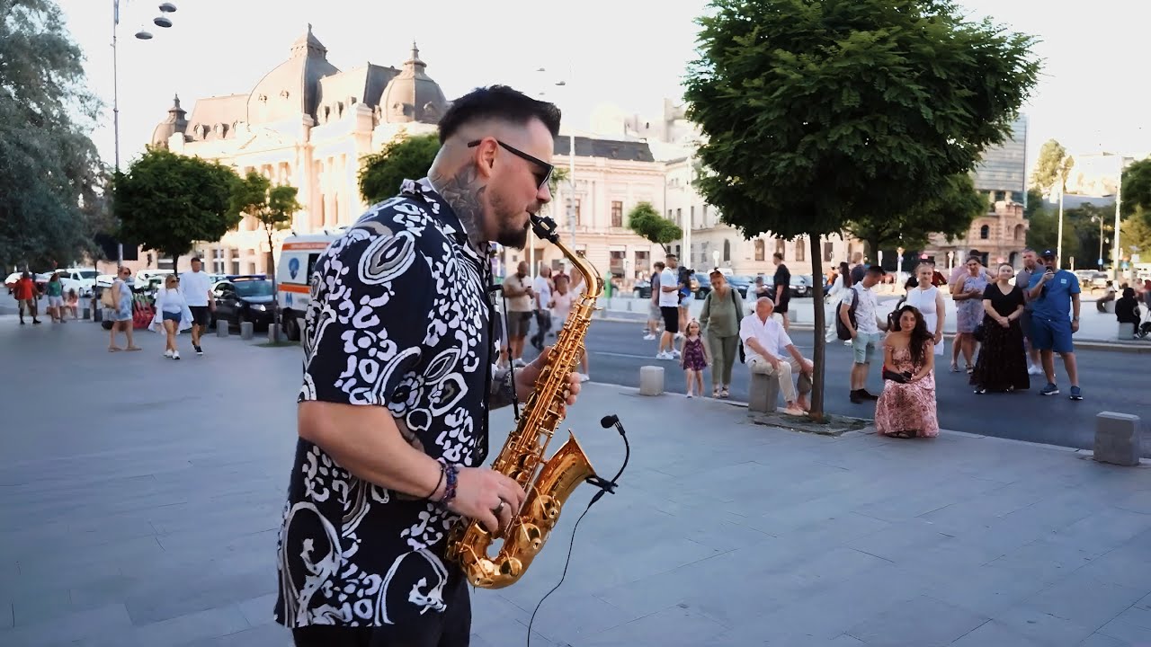 Michael SAX - Bailando LIVE in BUCHAREST📍CALEA VICTORIEI - STREET SAX ...