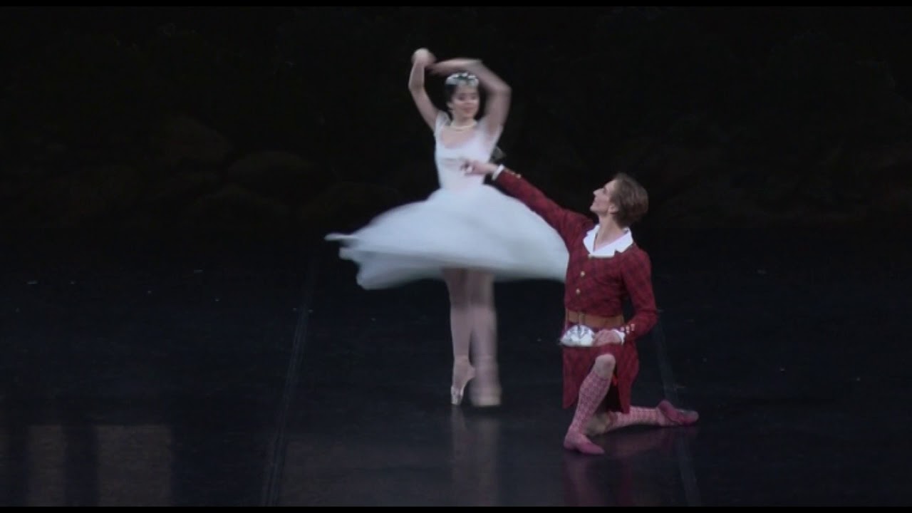 2 act " La Sylphide " Anastasia Limenko - YouTube