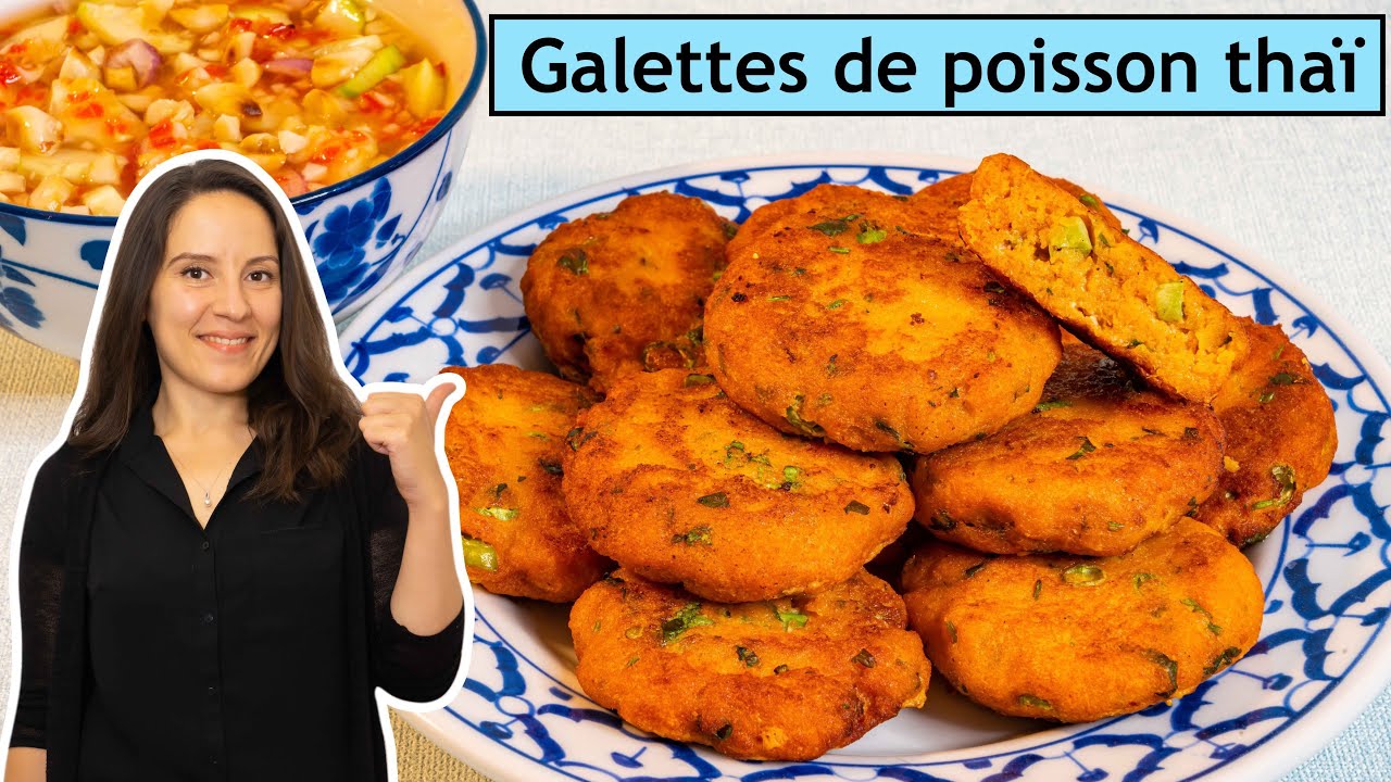 GALETTES DE POISSON THAÏ AU CURRY ROUGE (Tod Mun Pla) - En Bonus ...