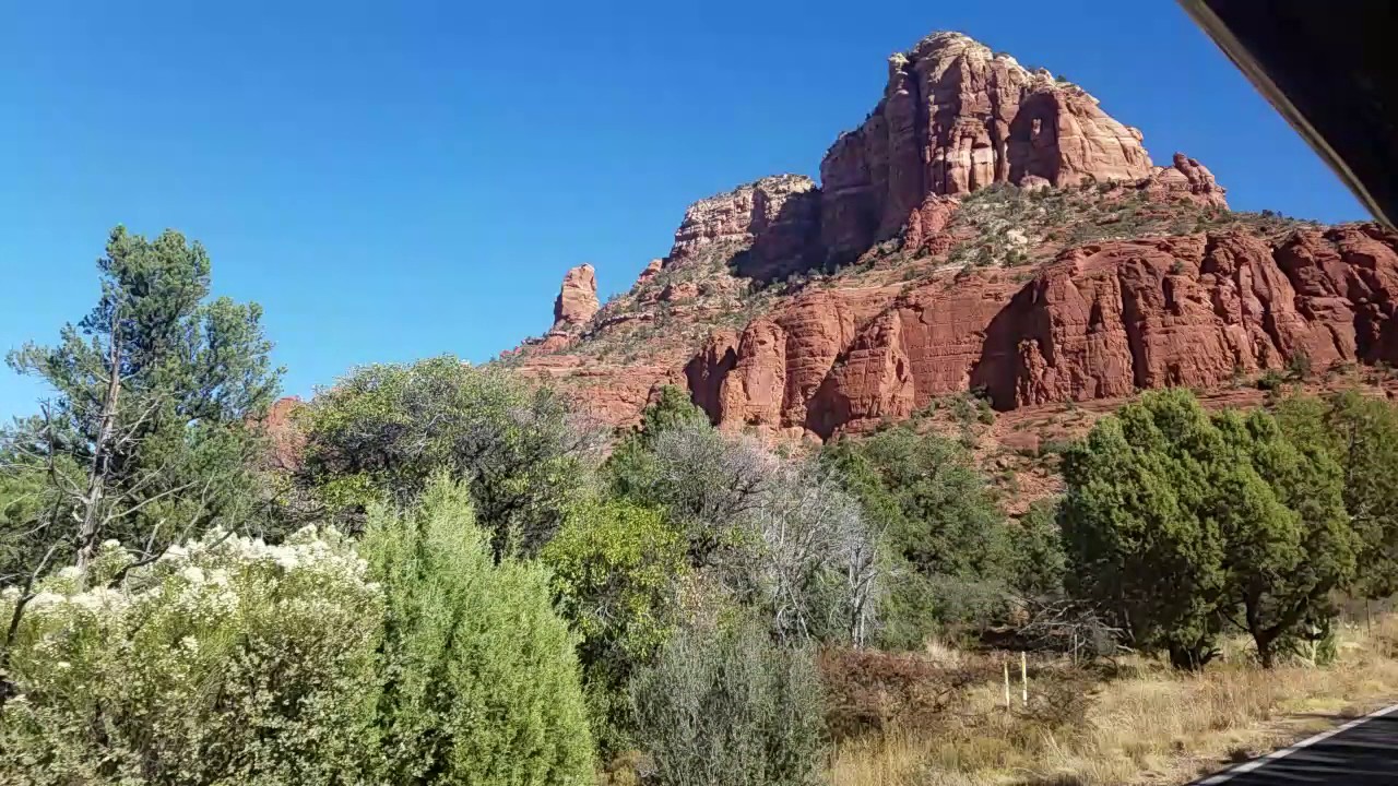 Sedona Trolley to the Holy Chapel 11/12/16 - YouTube