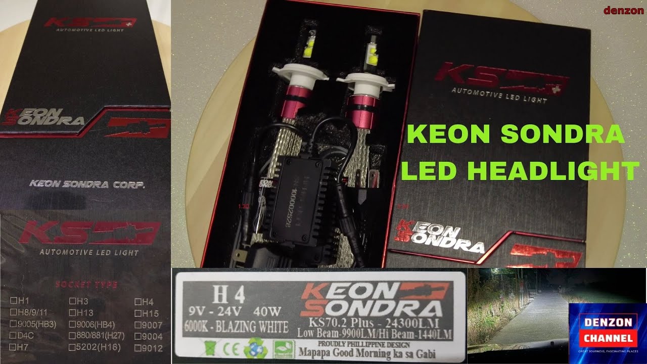 Keon Sondra Automotive LED Light - YouTube