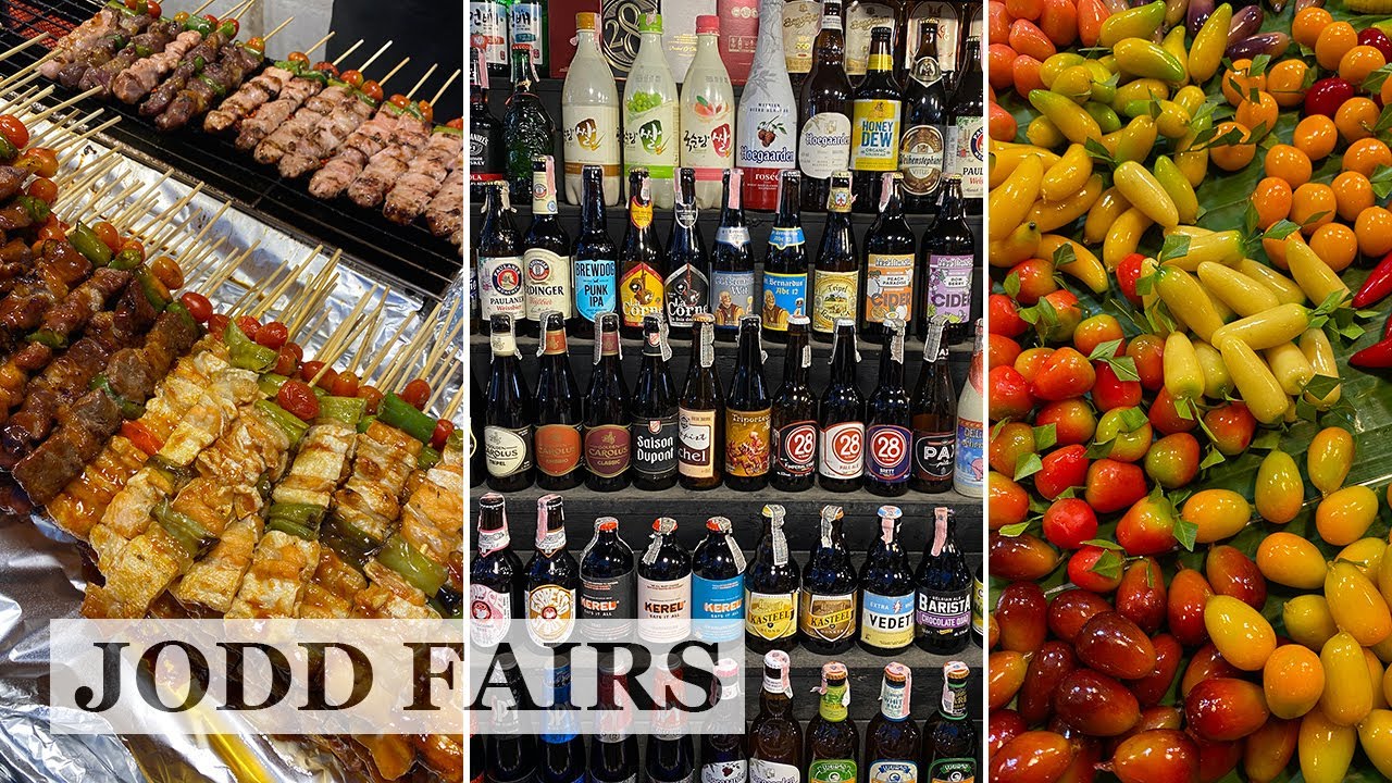 Jodd Fairs Night Market | Street Food in Bangkok, Thailand - YouTube