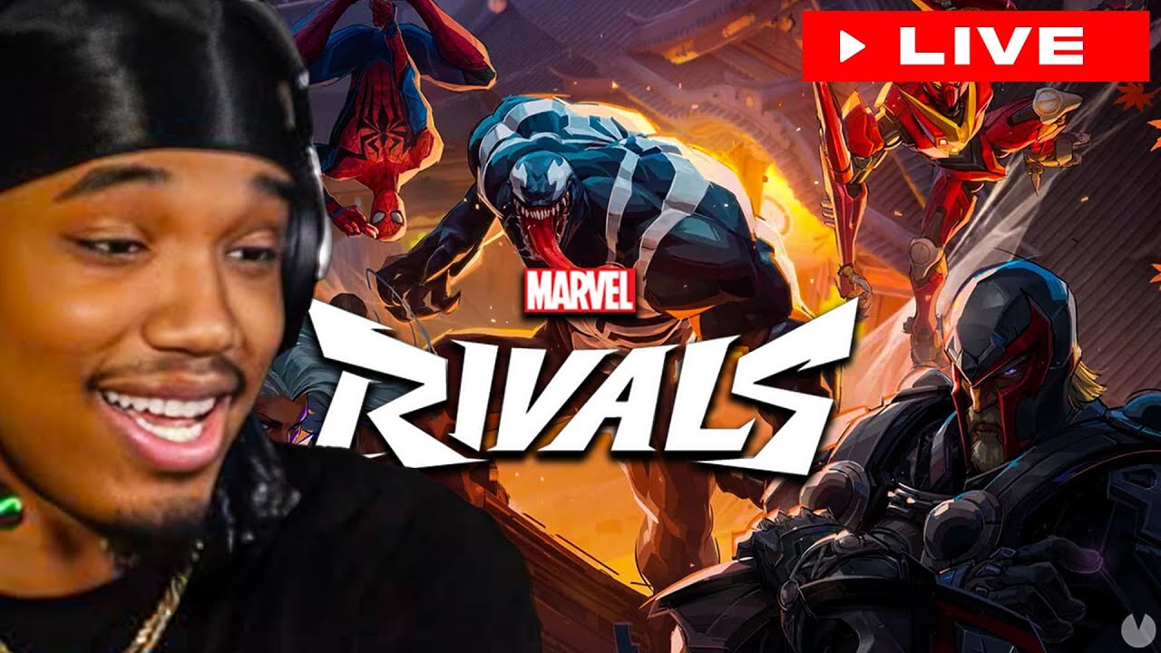 FIRST EVER YT STREAM🫡WE ON MARVEL RIVALS RANKED - YouTube