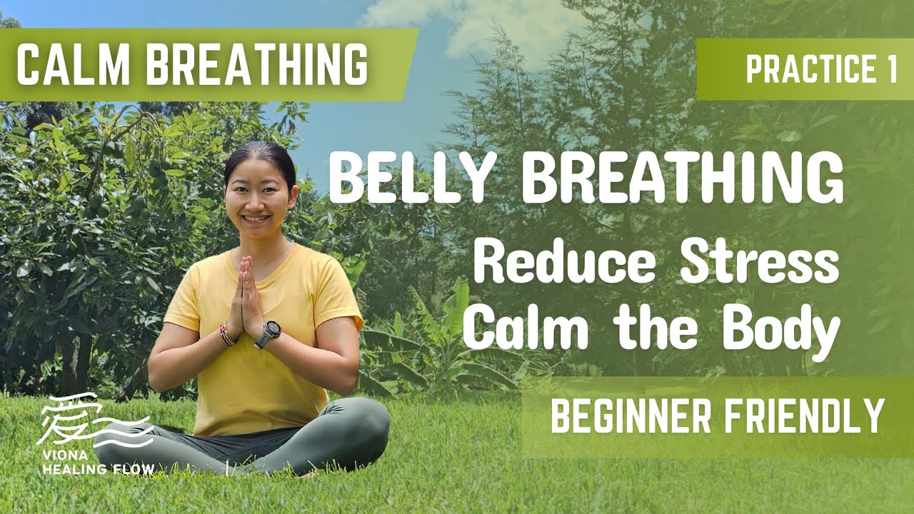 Breathe to Calm 1/5 | Belly Breathing for Relaxation & Grounding ...