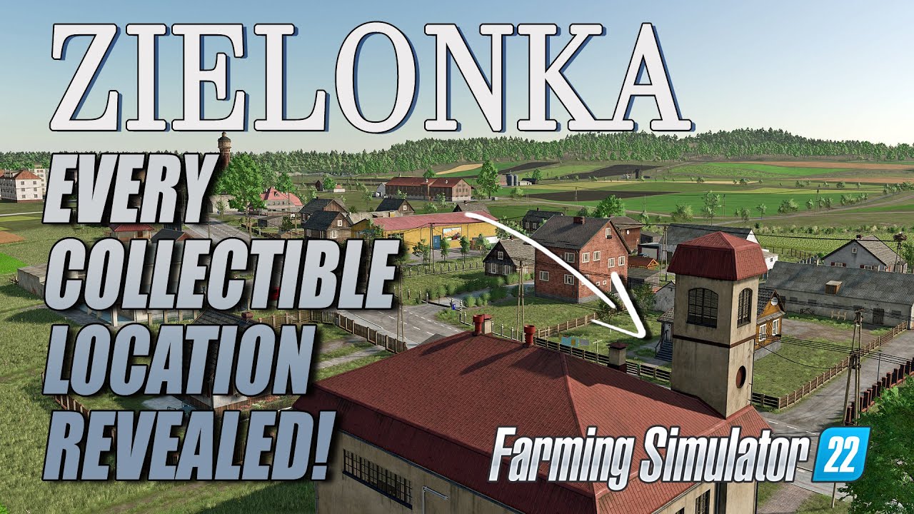 ZIELONKA - Every Collectible Location Revealed - FS22 Premium Expansion ...