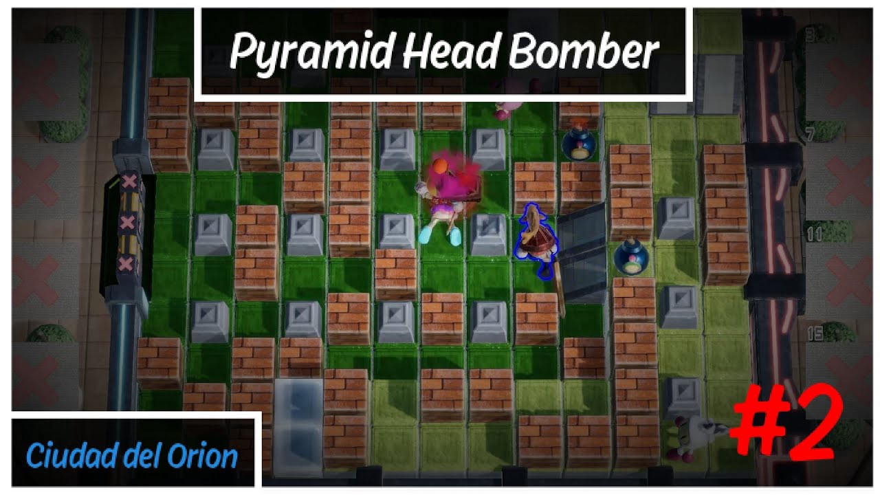 Pyramid Head Bomber gana en la ciudad del orion #2 | Super Bomberman R ...
