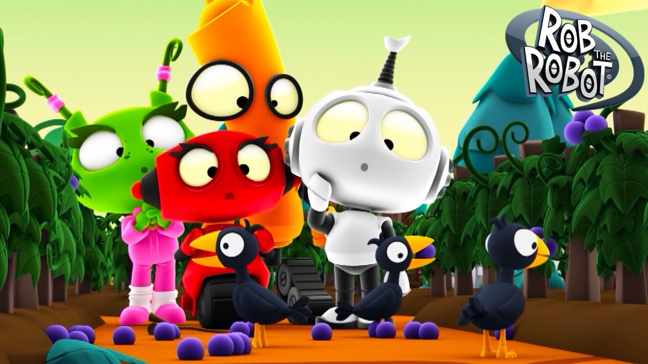 Grape Escape | Rob the Robot & Friends - Funny Kids TV - YouTube