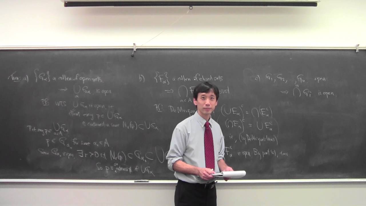 Math 131 091916 Set operations, Closure, Compact Sets - YouTube