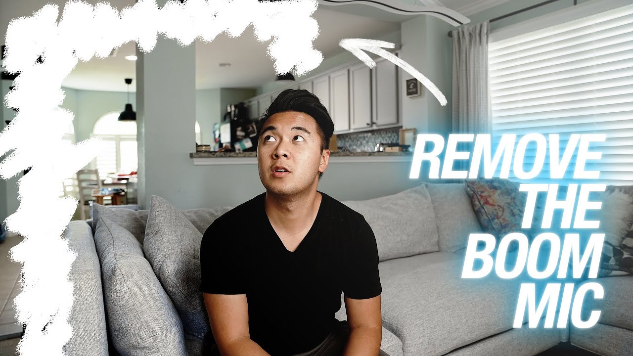 How to Remove Boom Mics when Filming Interviews | QuickTips Ep.06 - YouTube