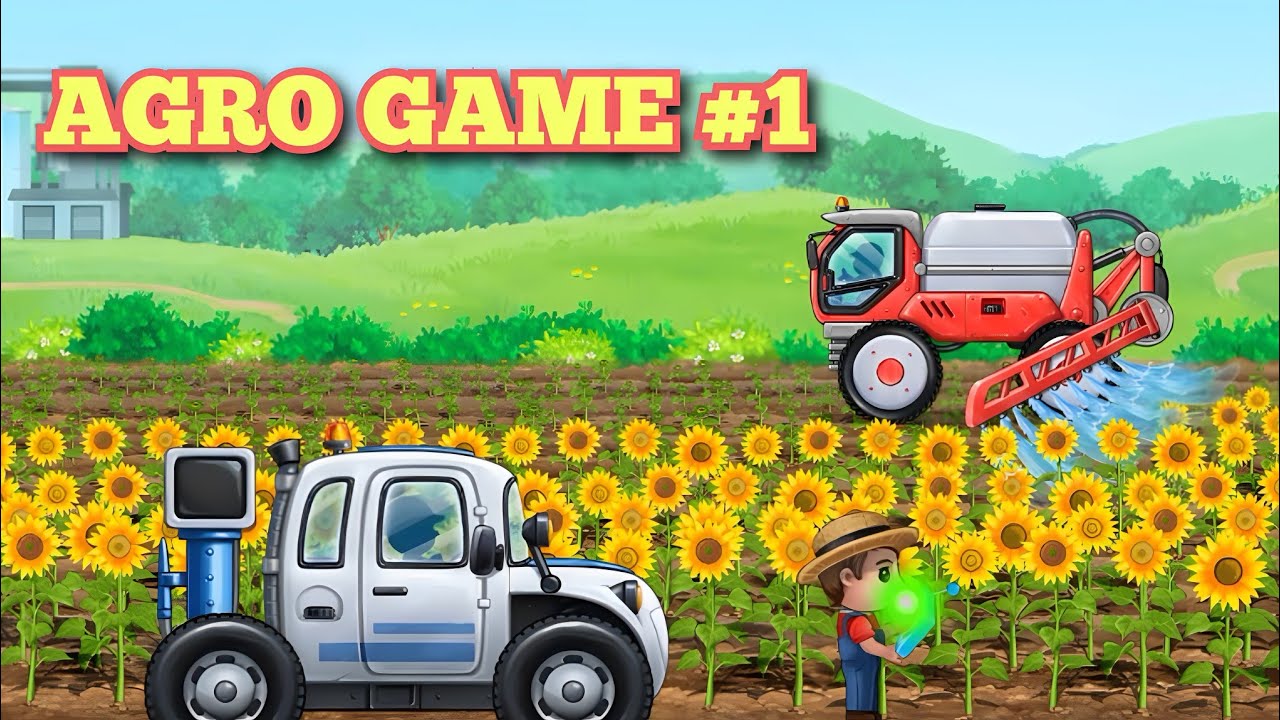 Agro game #1 #animation #farm #cartoon - YouTube
