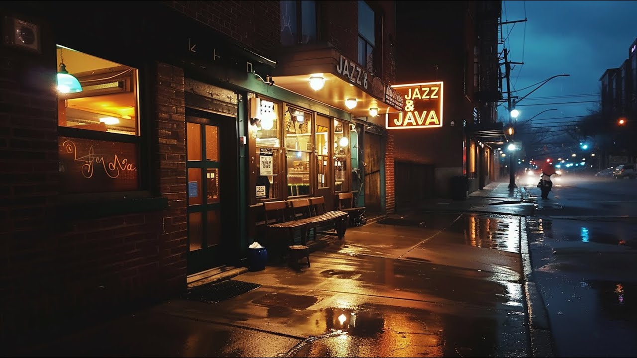 Jazz & Java - Cozy Coffeehouse Jazz album ☕🎷Perfect for studying ...