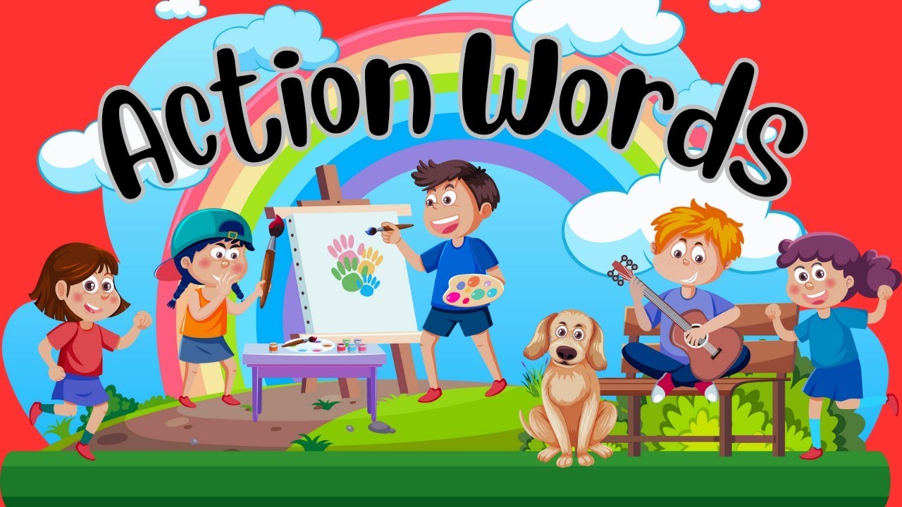 Action words |Verbs |Parts of Speech |Learn with Fun |Learn English ...