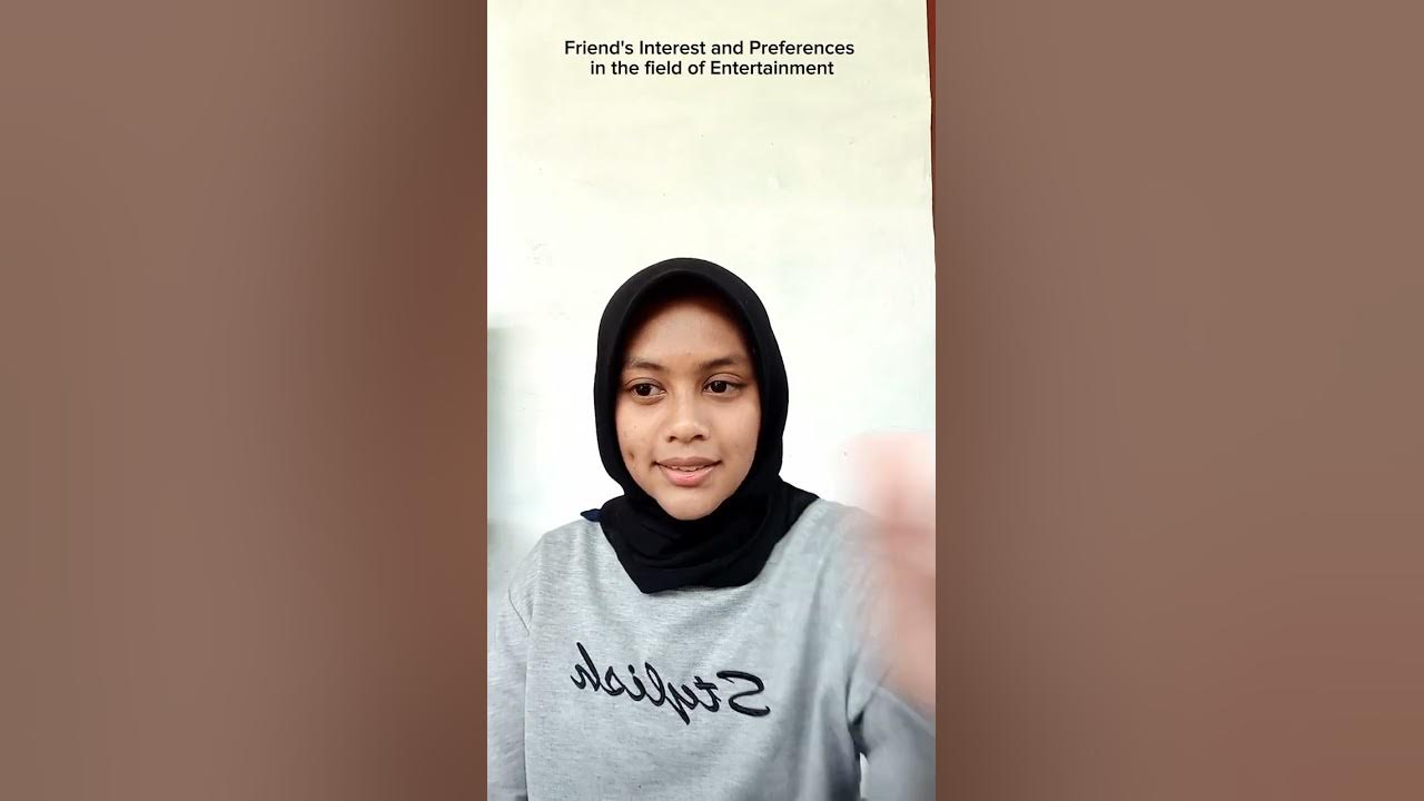 Novitasari - A Video Monoluge on Expressing Interest and Preferences - Speaking task - YouTube