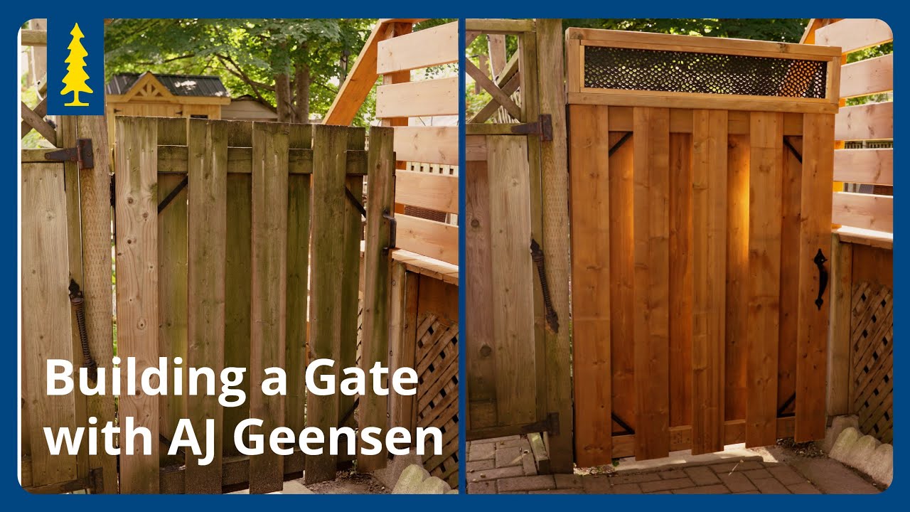Building a Gate with AJ Geensen - YouTube