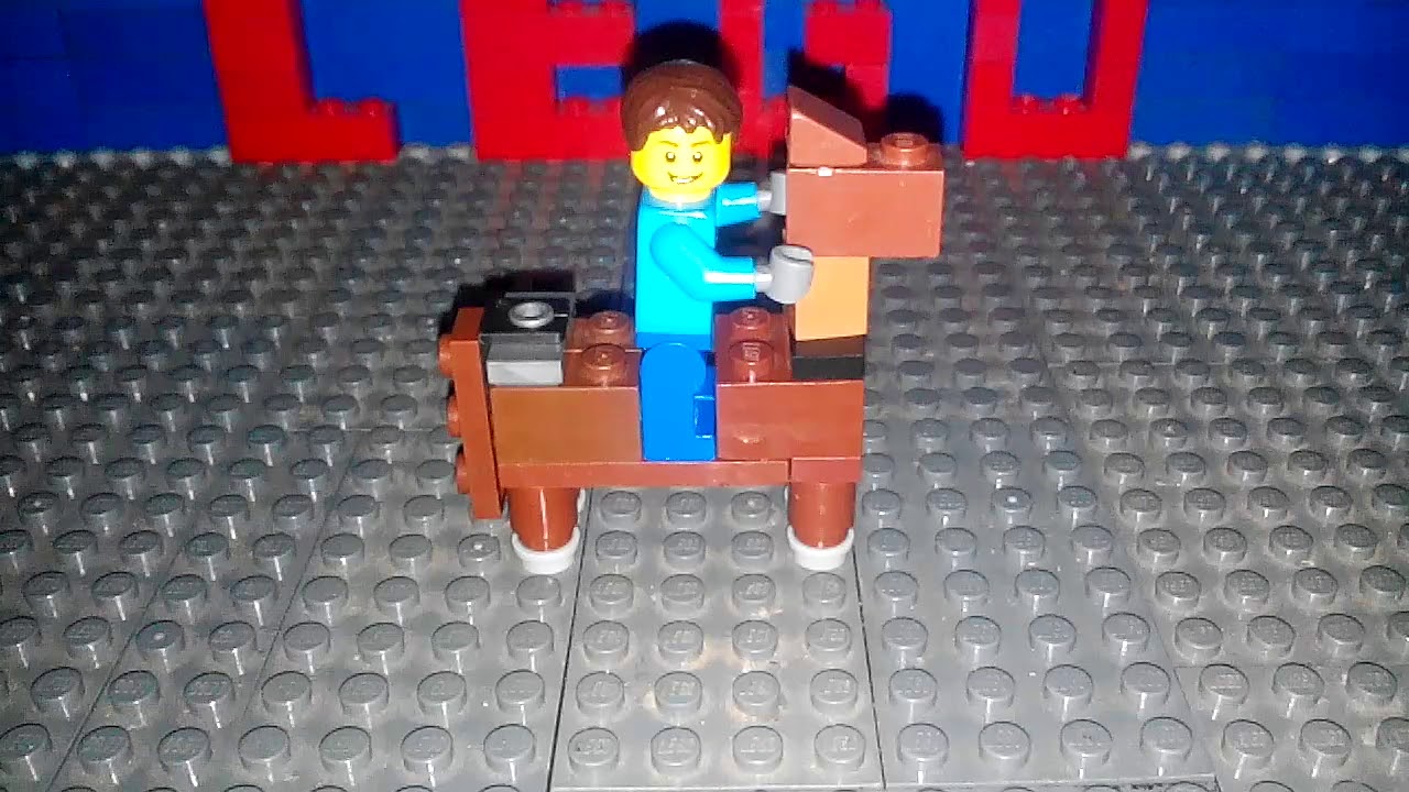Cómo hacer un caballo de Lego - YouTube