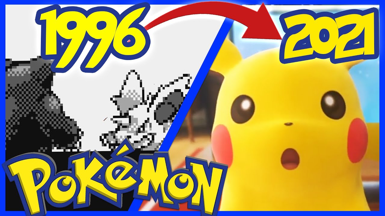 All intros and Title Screens of each Pokémon Game (1996 - 2021) - YouTube