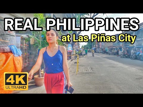 THE OTHER SIDE of LAS PIÑAS CITY | WALK from Pulang Lupa to Zapote ...