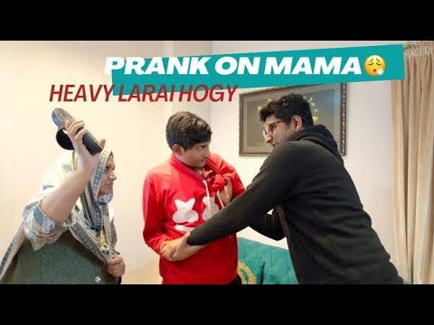 Meri or Musa ki heavy larai hogai😡|prank on mama😛 - YouTube