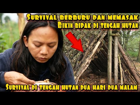 SURVIVAL DEDE INOEN BIKIN BIPAK DI TENGAH HUTAN
