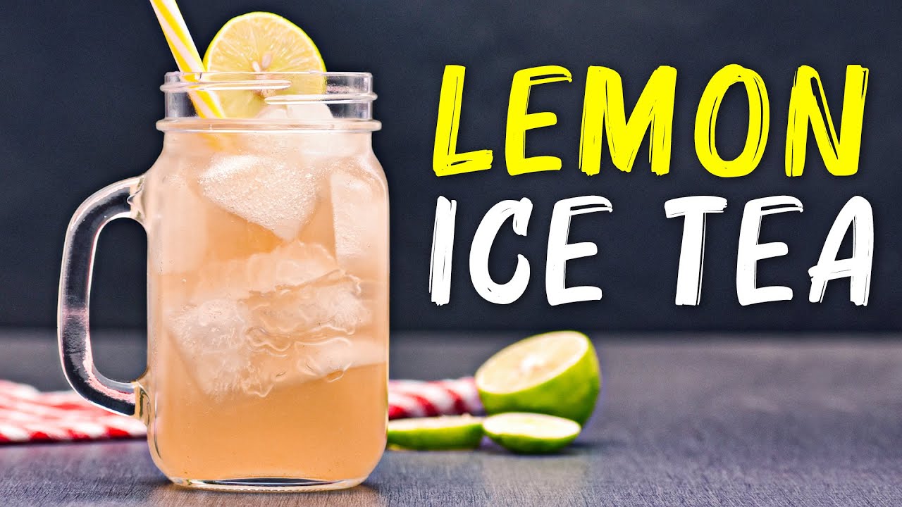 How to Make Lemon Iced Tea at Home | Quick & Refreshing Summer Drinks ...
