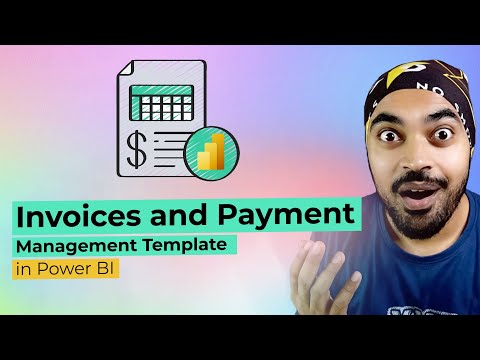 Invoices and Payment Management Template in Power BI - YouTube