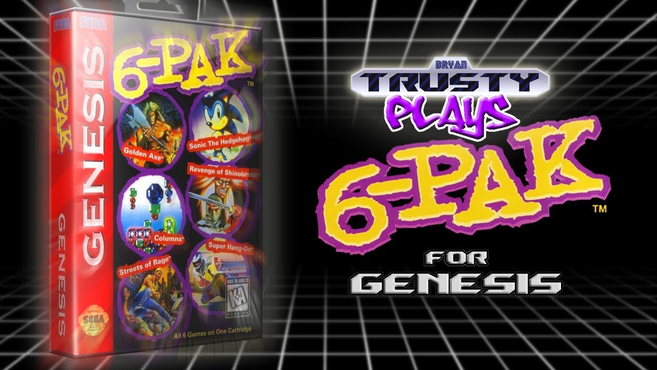 6-Pak on SEGA Genesis LIVE!!!! - YouTube