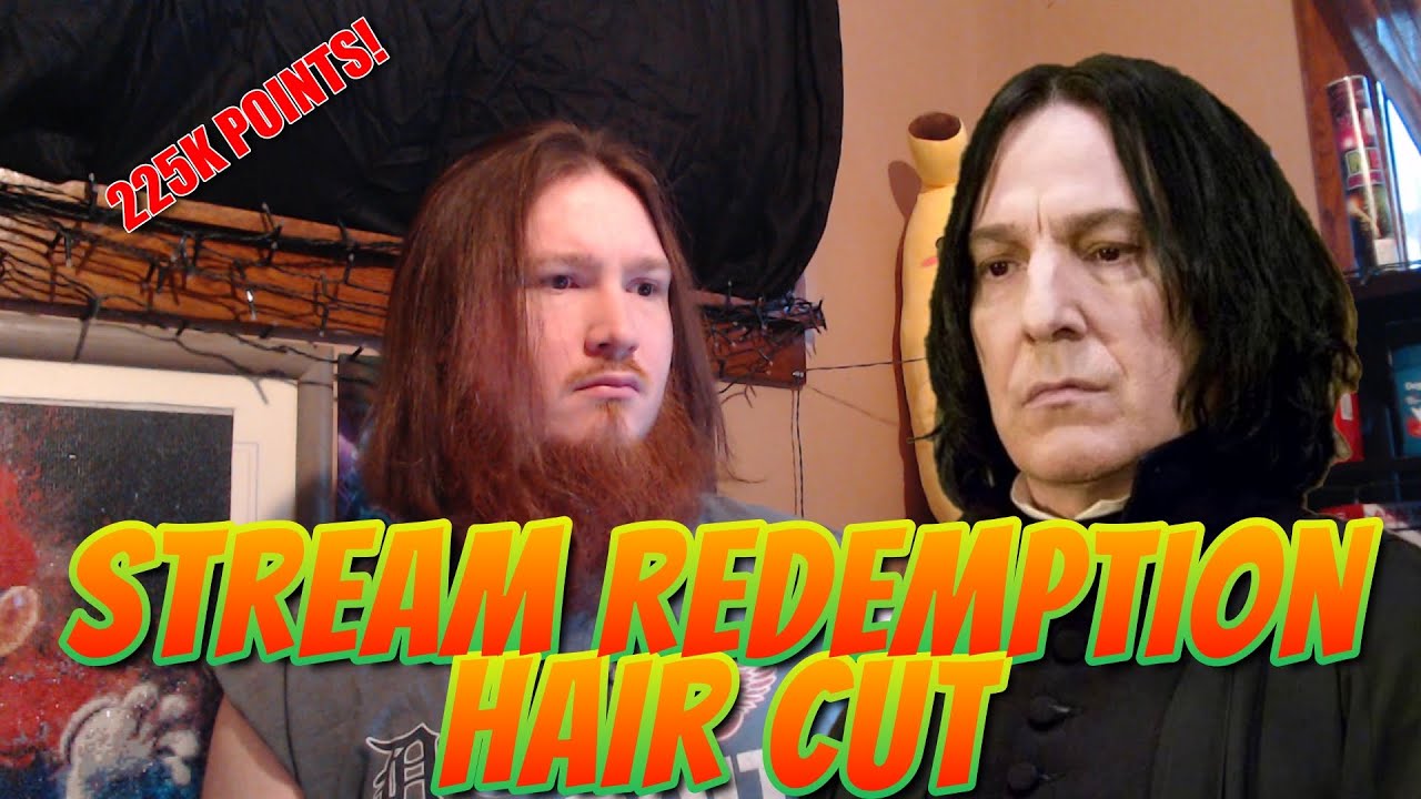 Stream Channel Point Redemption | Cut 4 Inches of Hair | - YouTube