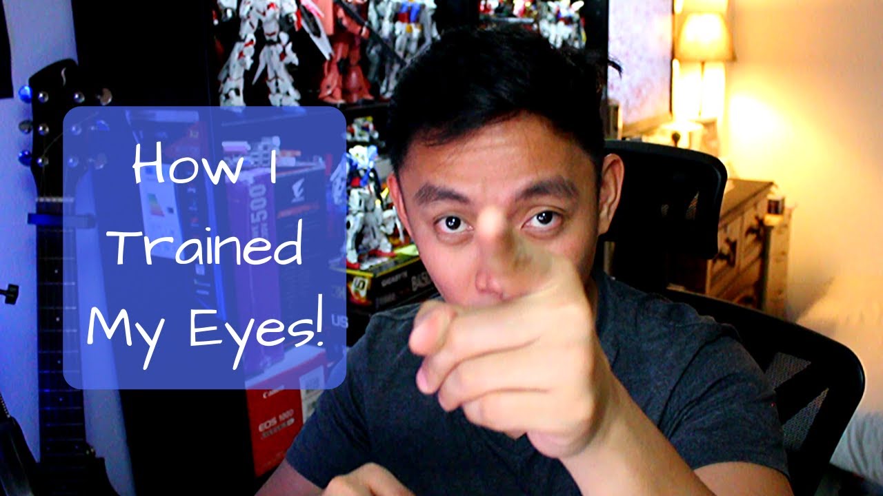 How I Trained My Eyes - maintaining eye contact to the camera - YouTube