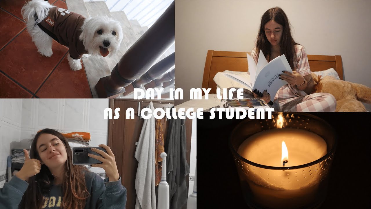 VLOG📚 Day In My Life As A College Student (school, free time activities ...