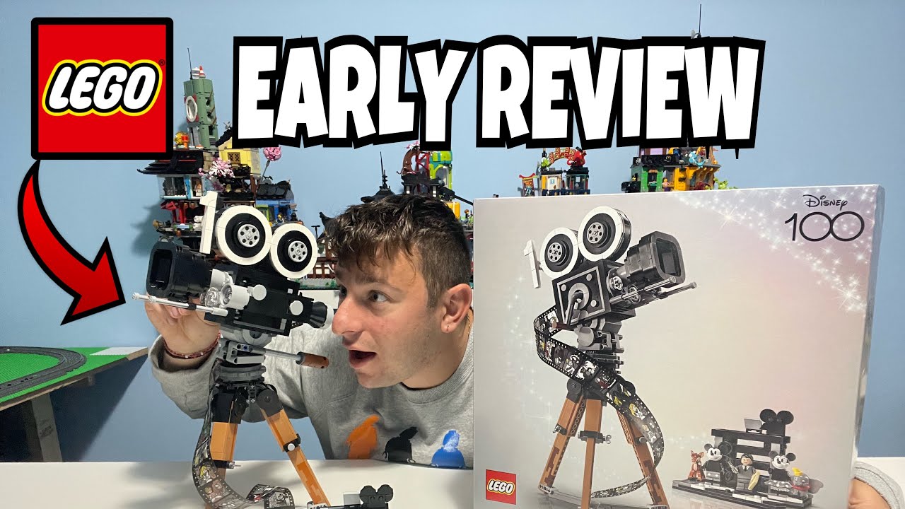 LEGO Walt Disney Tribute Camera EARLY Review | This is PERFECT - YouTube