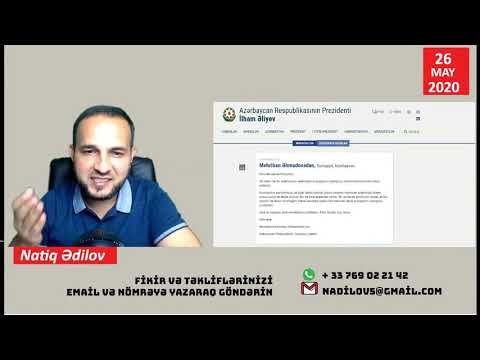 İLHAM ƏLİYEVƏ YAZILAN ƏCAİB-QƏRAİB MƏKTUBLAR