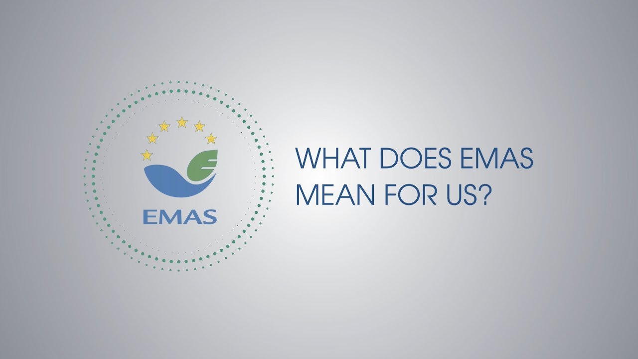 ECA obtains EMAS registration and ISO 14001:2015 certification - YouTube