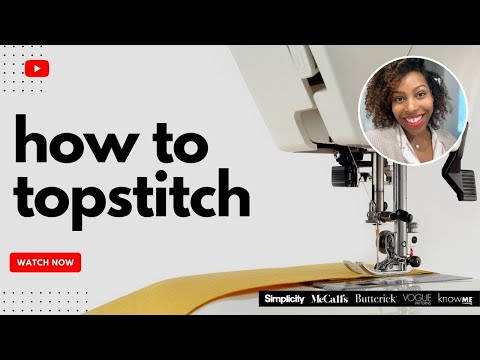 How to Sew: Topstitch - Sewdirect