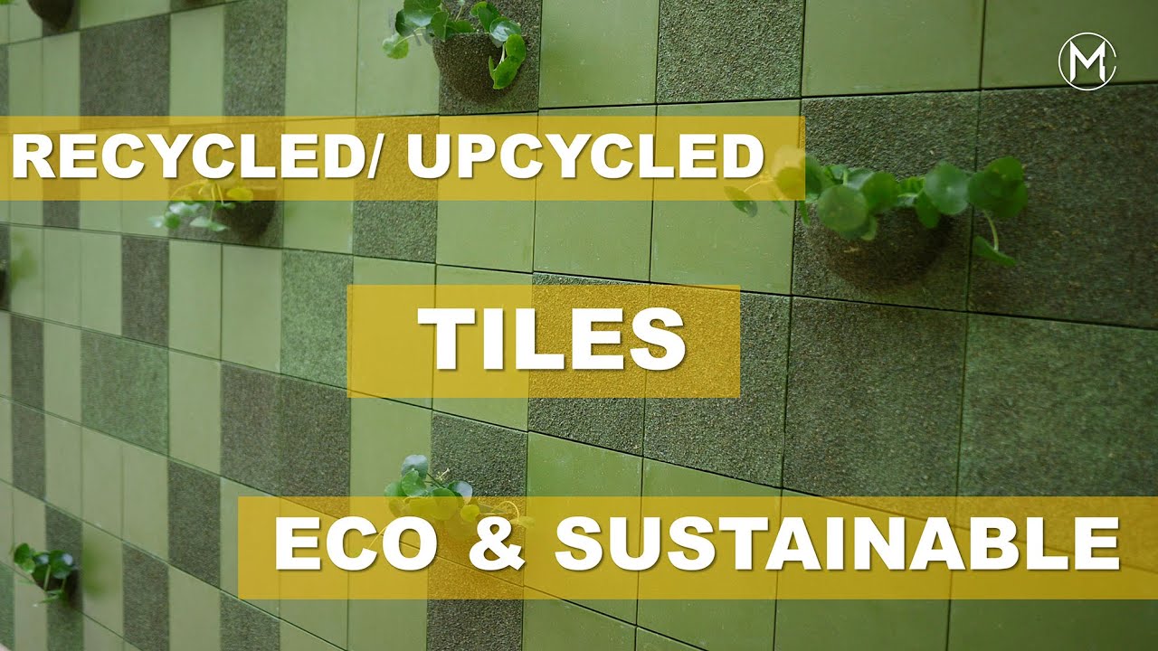 Sustainable and recycled - Tiles made of recycled wastes - YouTube