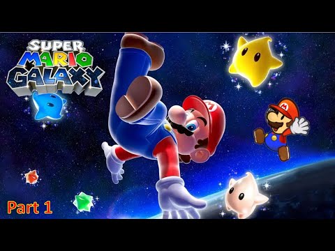 "Time to fly around the cosmos," Mario and Paper Mario play Super Mario ...