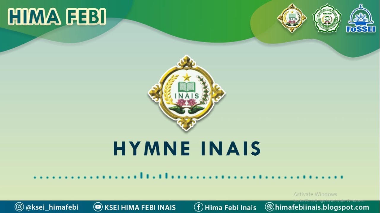 HYMNE INAIS | Lirik Video - YouTube